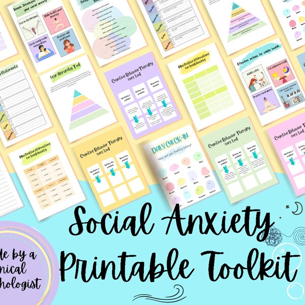 Social Anxiety - Etsy