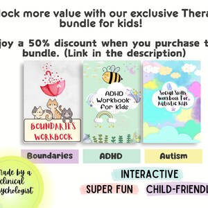 Kids ADHD Workbook Adhd Activities Kids Adhd Worksheets Printable Kids ...