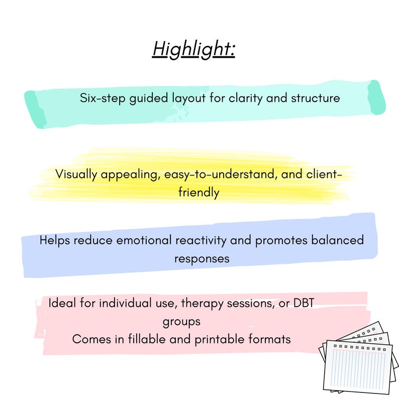 Opposite Actions Skill Worksheet, DBT Worksheets, Dialectical Behavior ...