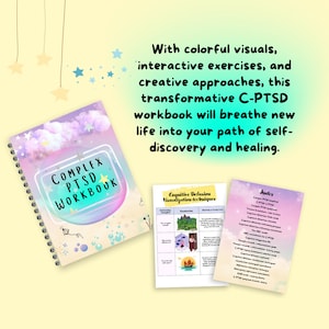 Complex Ptsd Workbook Therapy Worksheet C Ptsd Journal Trauma Therapy ...