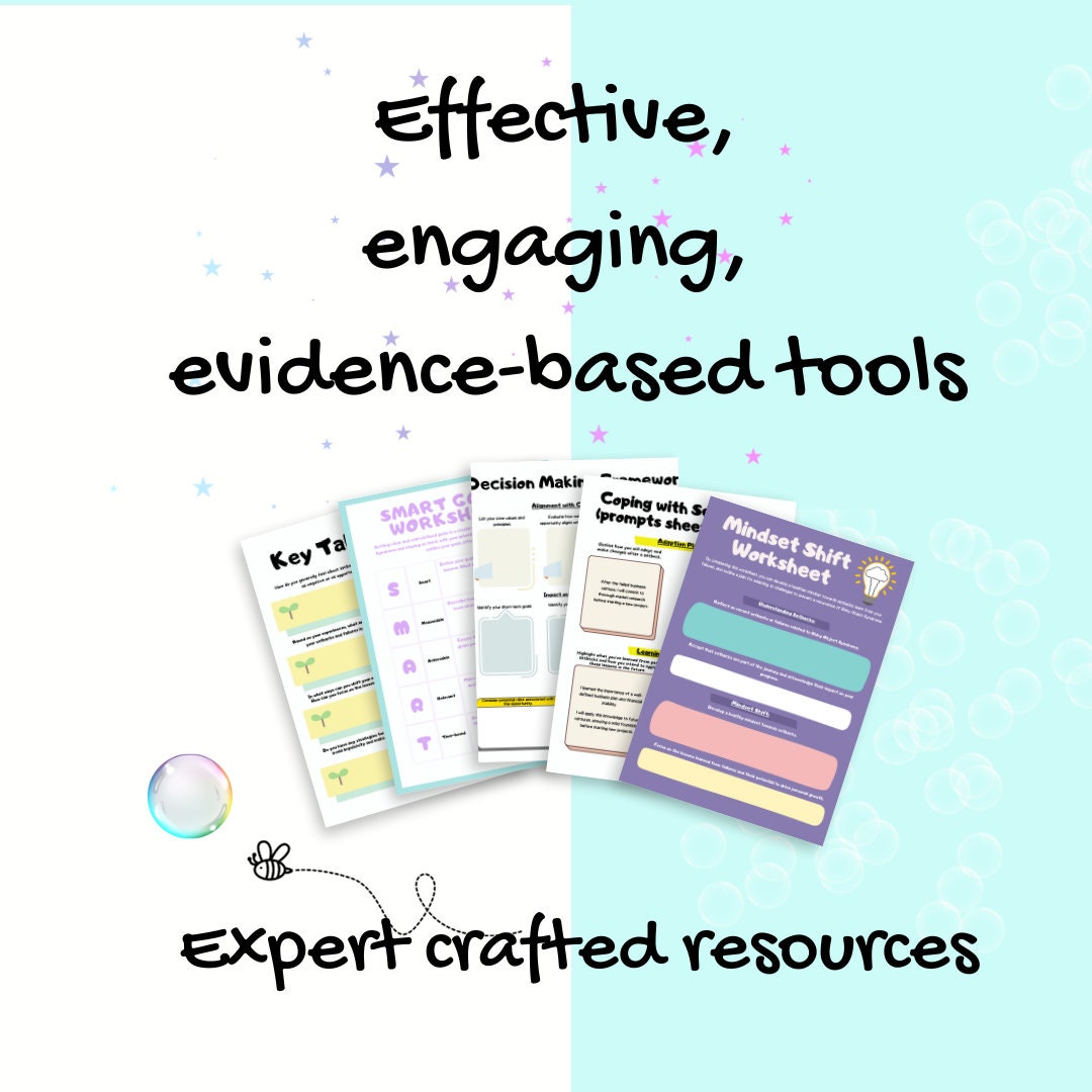 Overcome Shiny Object Syndrome Worksheets Therapy Fillable Pdf - Etsy