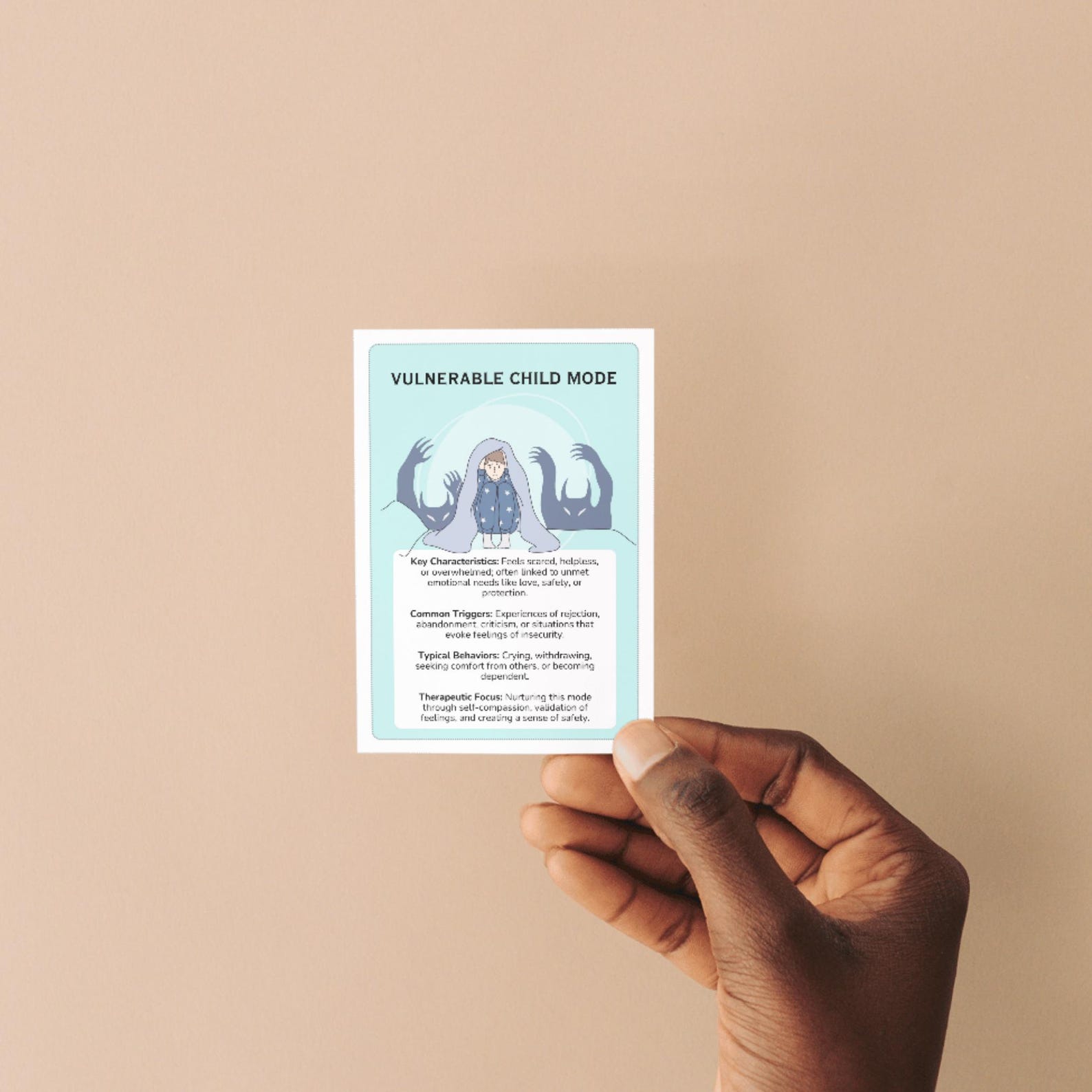 Schema Mode Flashcards, Schema Therapy Cards, Schema Worksheets, Schema ...