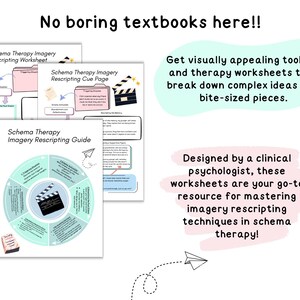Schema Therapy Worksheets, Schema Imagery Rescripting Worksheets ...