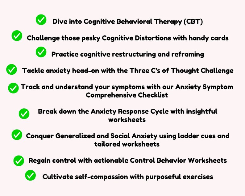 Break the Anxiety Cycle, Anxiety Relief, Anxiety Worksheets, Anxiety ...