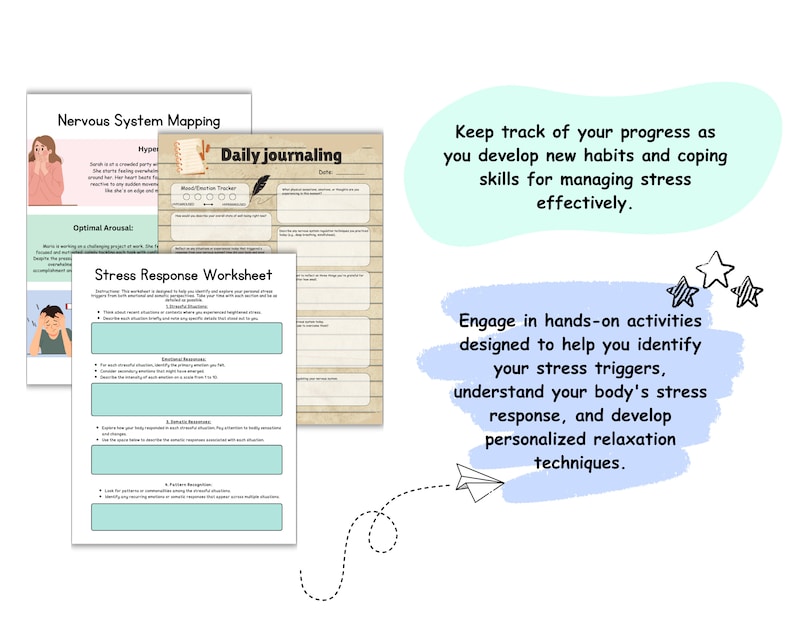 Nervous System Regulation Workbook, Nervous System Regulation ...