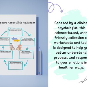 Emotion Regulation Worksheets, DBT Emotion Regulation Bundle, DBT ...