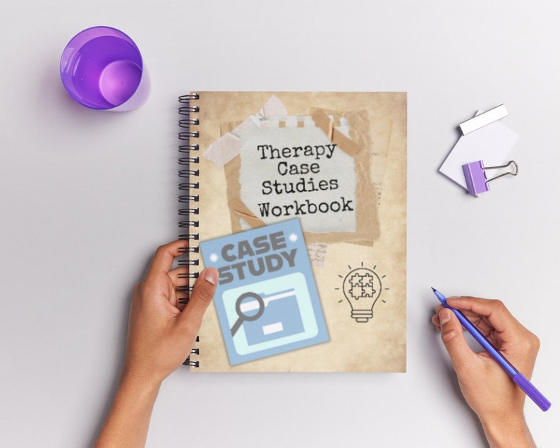 Therapy Case Study Workbook: CBT, DBT, EMDR, Somatic, + More (printable ...