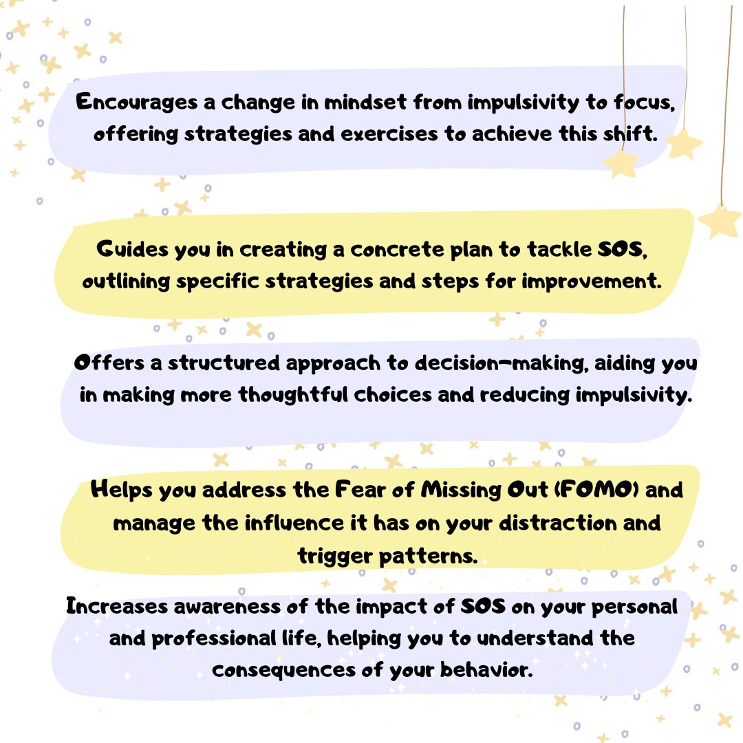 Overcome Shiny Object Syndrome Worksheets Therapy Fillable Pdf - Etsy