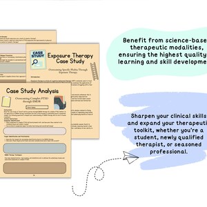 Therapy Case Study Workbook: CBT, DBT, EMDR, Somatic, + More (printable ...