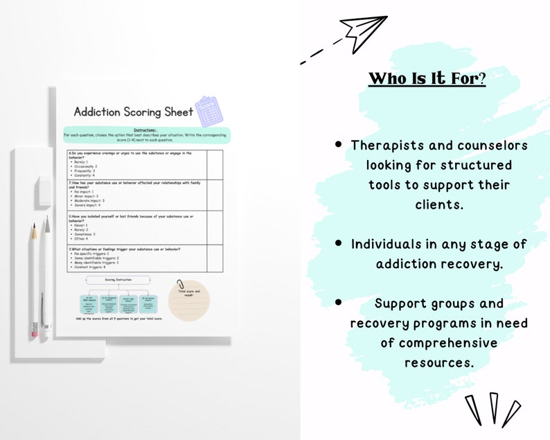 Addiction Recovery Worksheets: CBT, Urge Surfing, Stages of Change ...