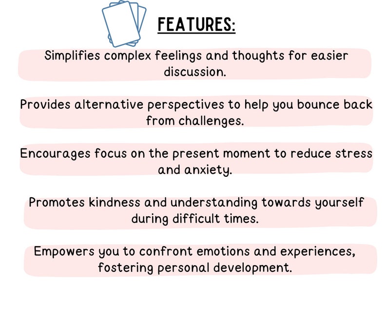 Acceptance and Commitment Therapy Cards, ACT Metaphor Cards, ACT ...