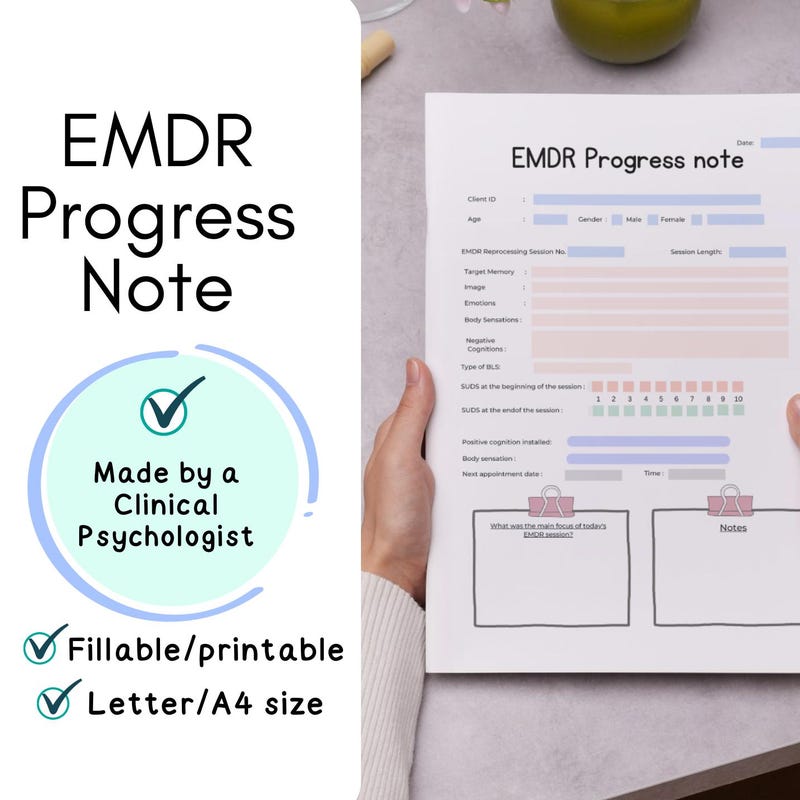 Emdr Script and Notes - Etsy