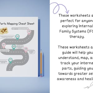 IFS Parts Mapping Worksheets, IFS Worksheets, Internal Family Systems ...