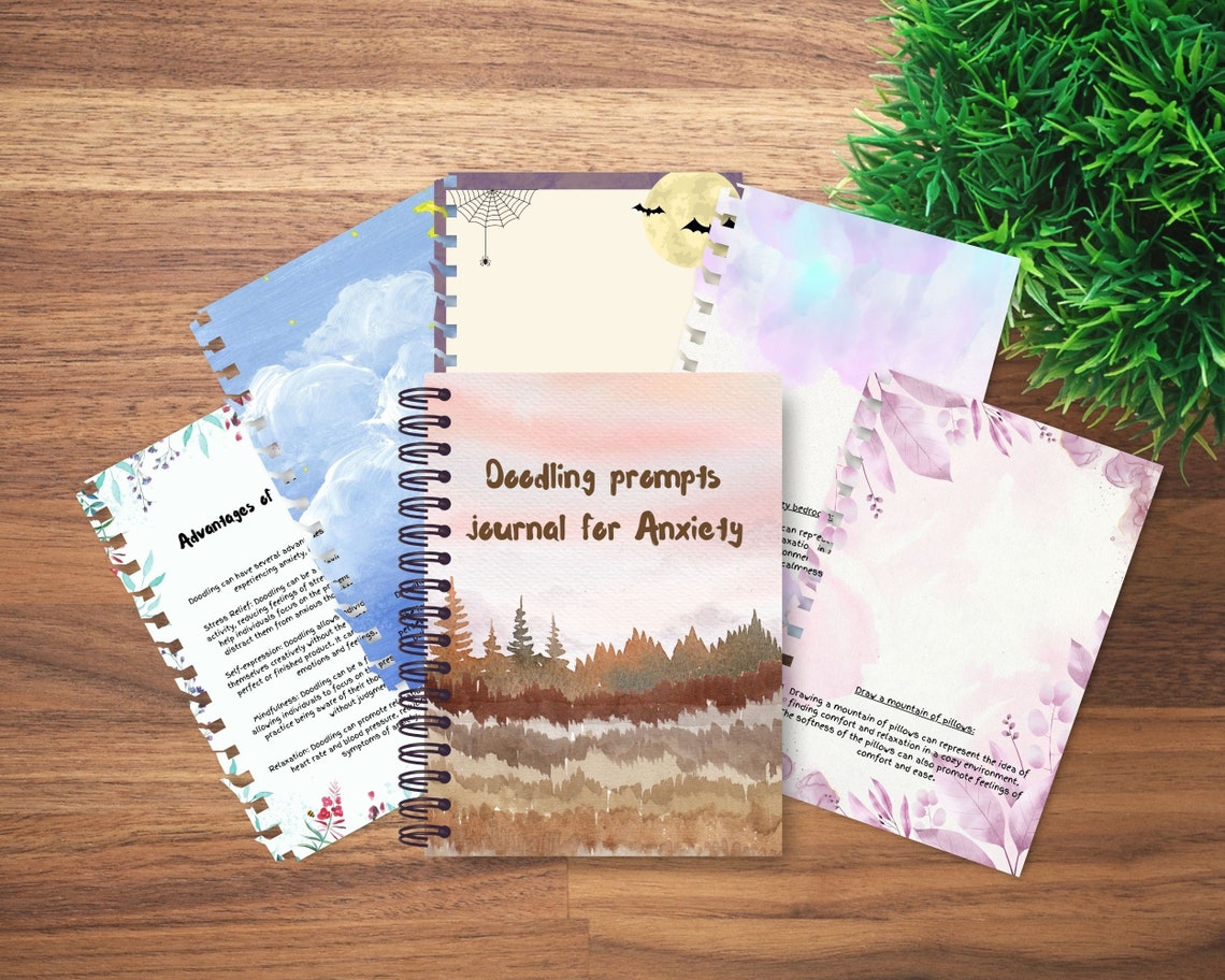 Anxiety Journal Printable Social Anxiety Worksheets Cards - Etsy