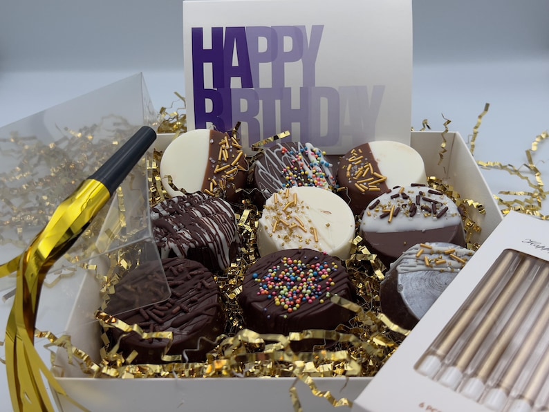 Gourmet Chocolate Covered Oreos: Party Favors Gift Box - Etsy