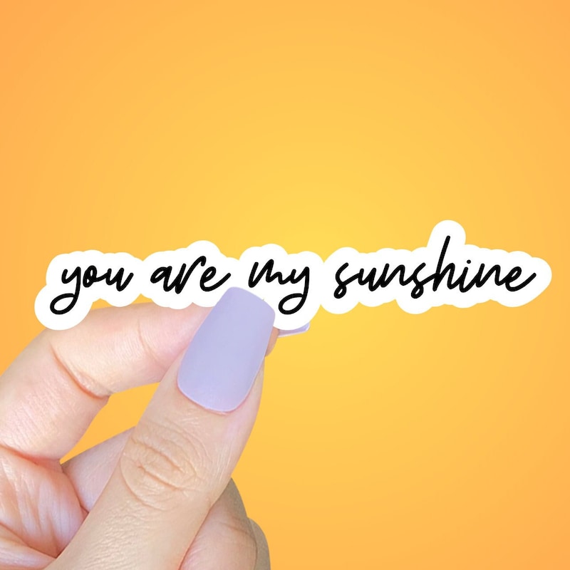 Sunshine Sticker - Etsy