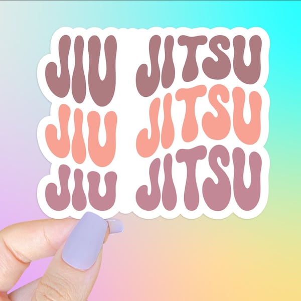 Jiu Jitsu Sticker - Etsy