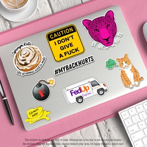 Retro Rainbow & Daisy Clouds STICKER - Waterproof Vinyl Die Cut Sticker, Rainbow Colors, Love ...