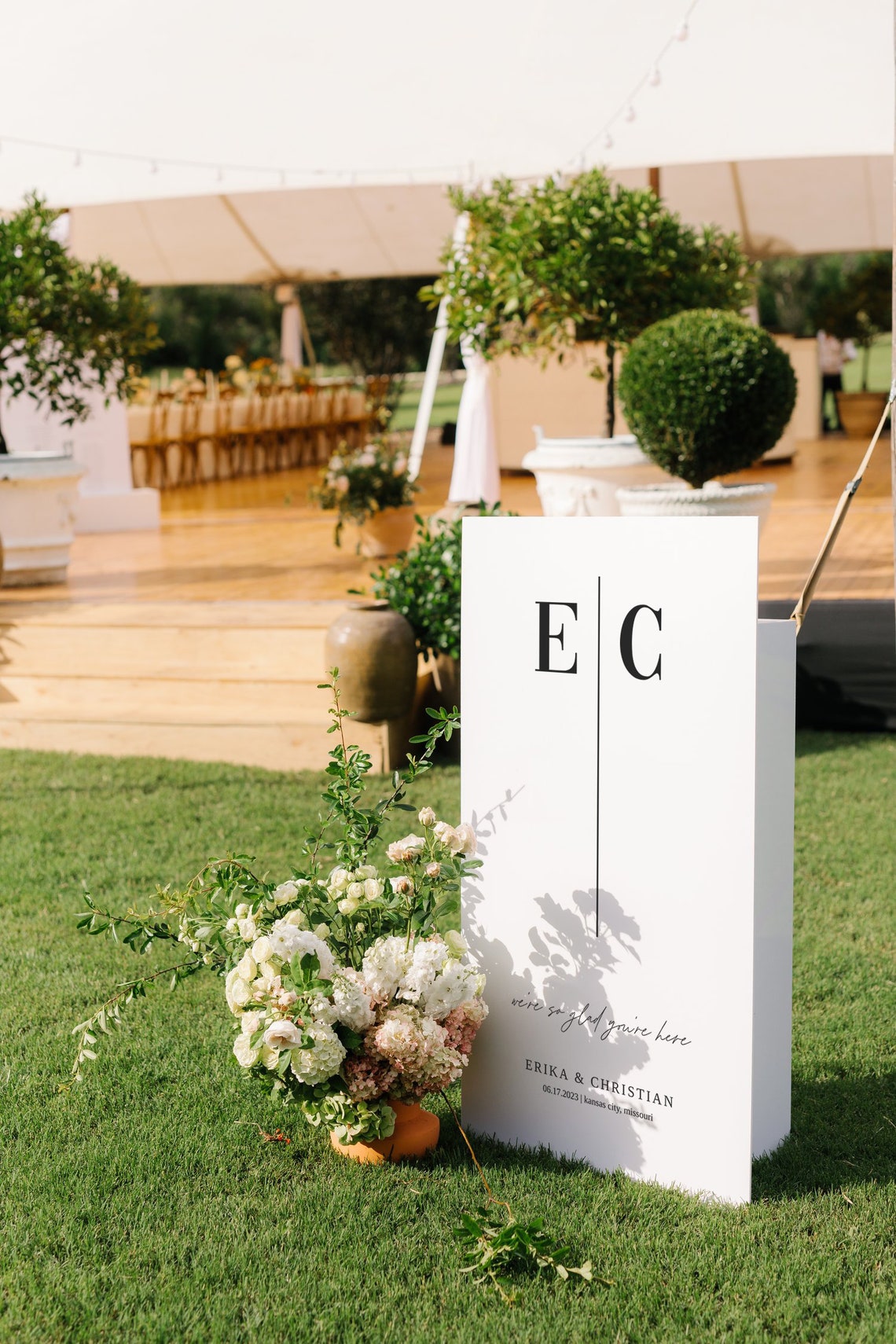 DIY Modern Simple Wedding Welcome Sign Wedding Sign Minimalist Wedding ...