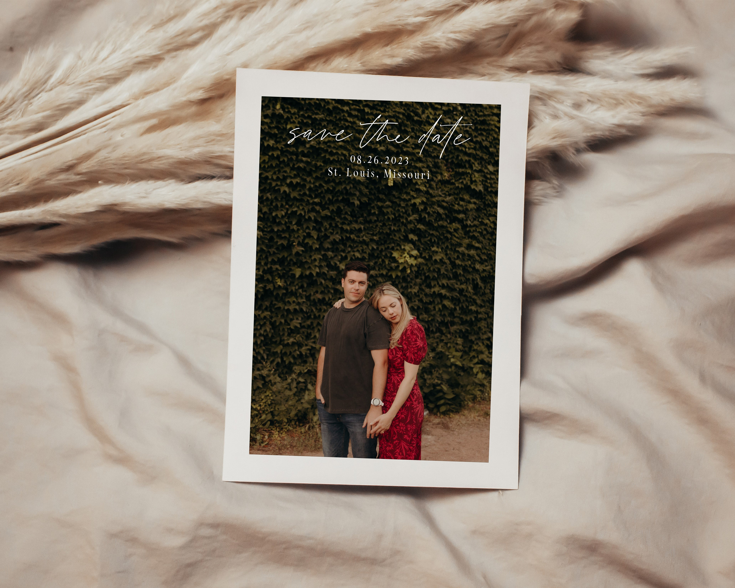 Save the Date Template | Modern Save the Date | Editable Save the Date ...