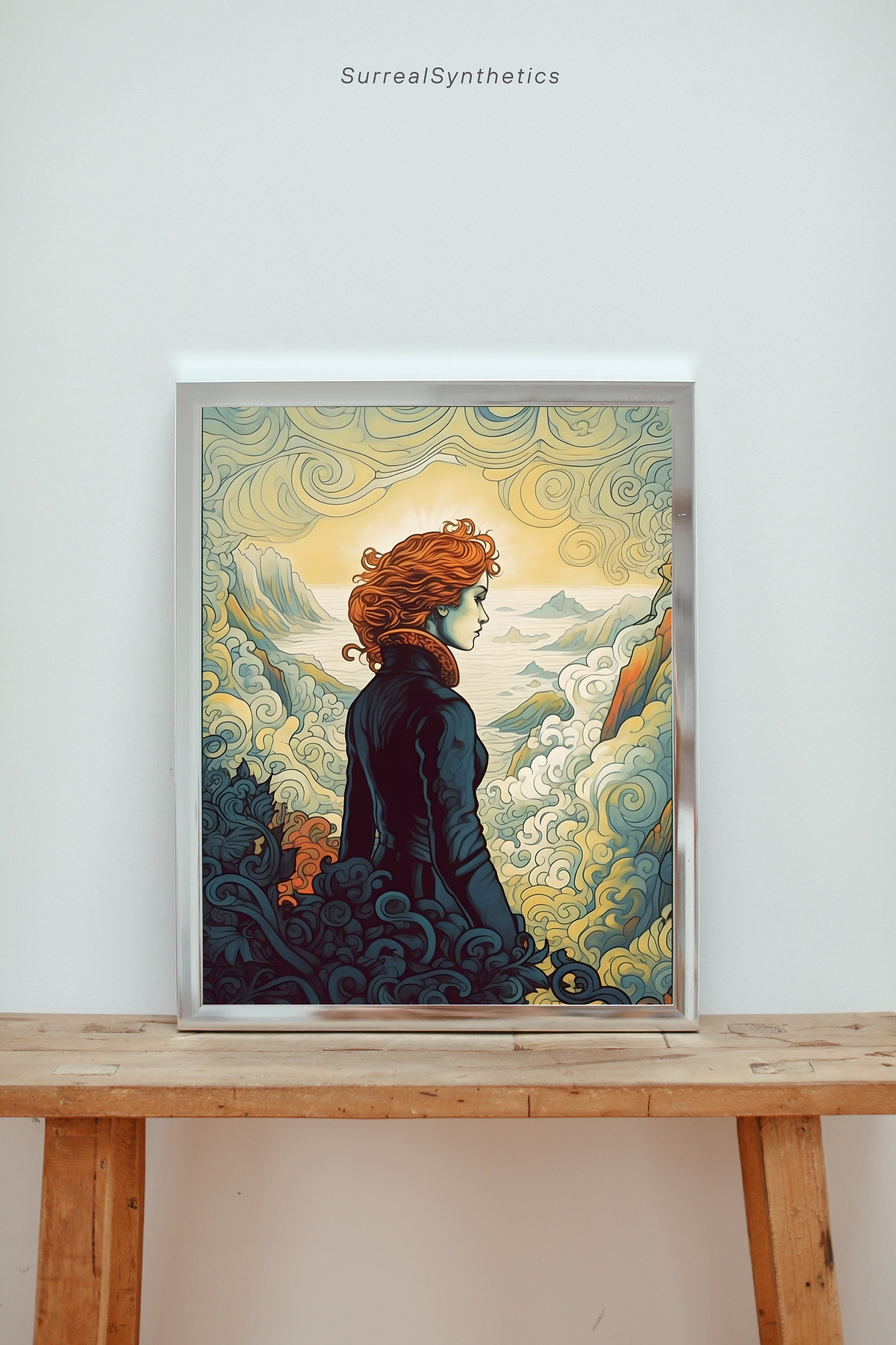 Wanderer Above the Sea of Fog Poster 24x36' Caspar David Friedrich ...