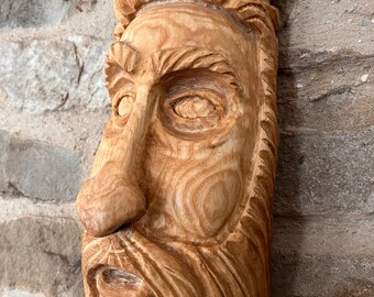 Wood Spirit Handmade Wood Carving - Etsy