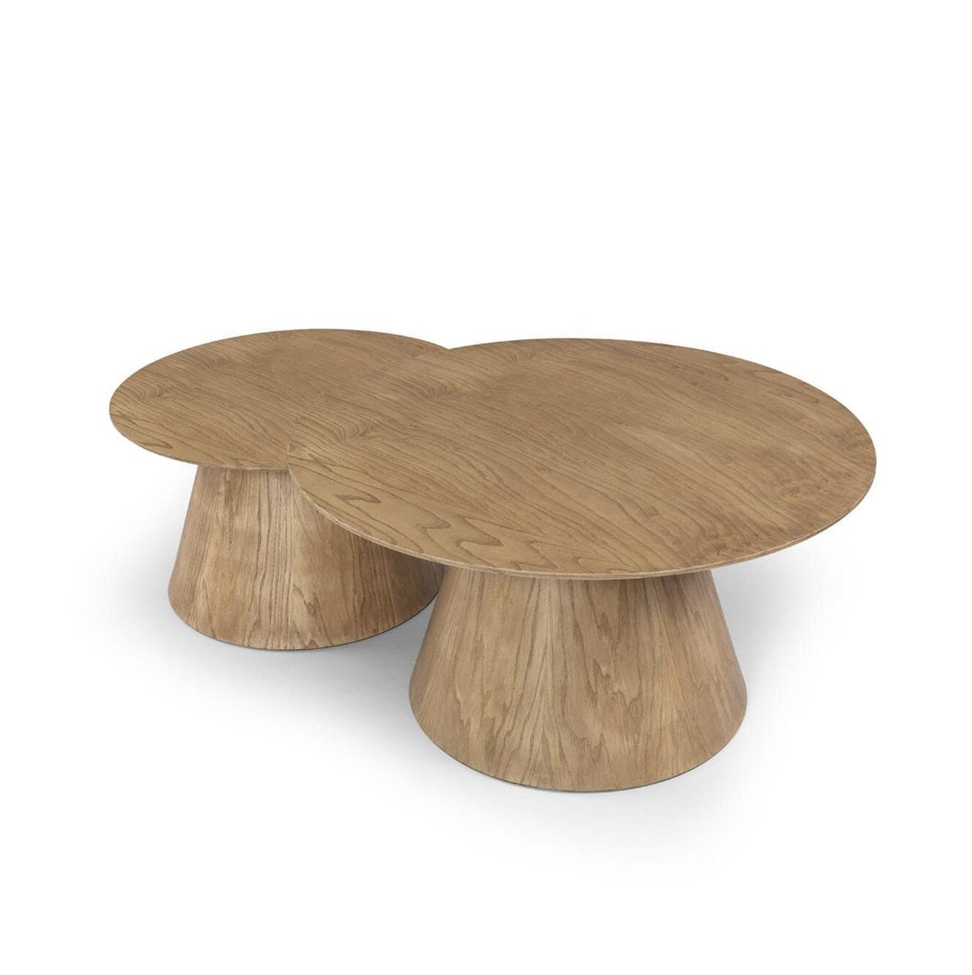 Wooden Nesting Table Set of 2 , Mid Century Modern Nesting Table ...