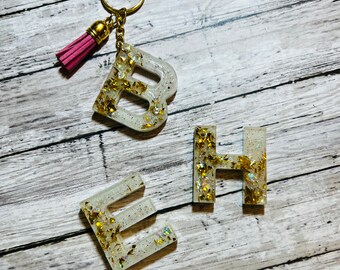Mickey Disney Letter Alphabet Keychain Custom Letter Resin Letter A-Z ...