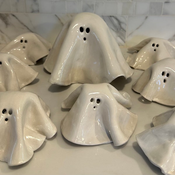 Ceramic Ghosts - Etsy