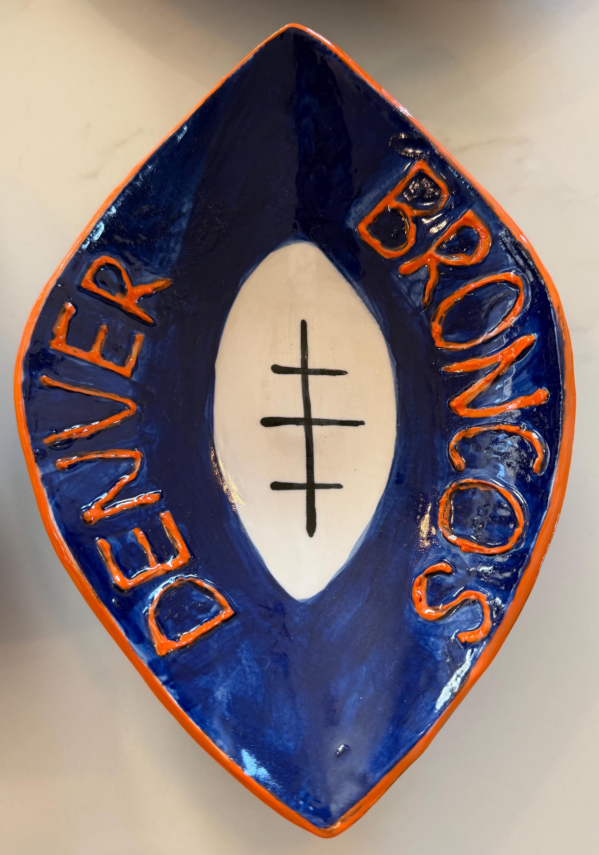 Ceramic Football Shaped Bowls - Etsy