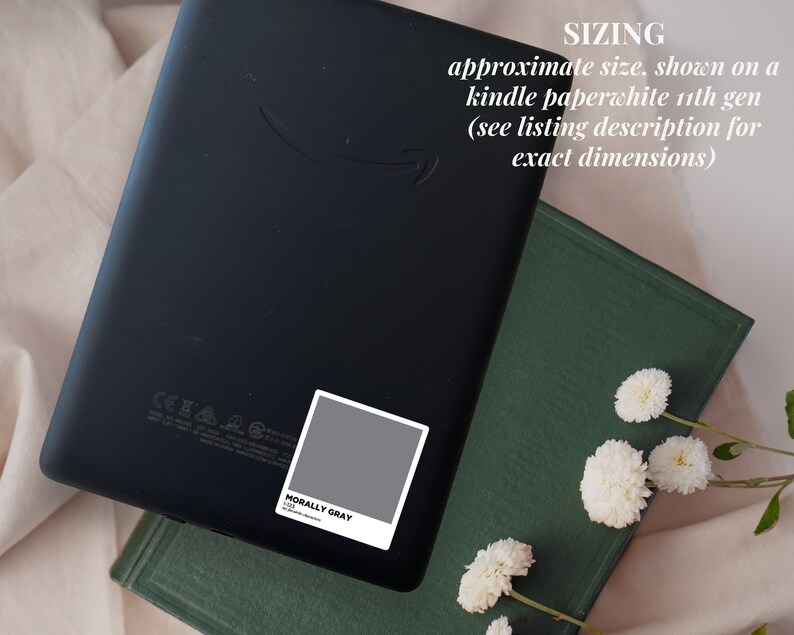 Morally Gray Characters Pantone Card Book Sticker - Etsy