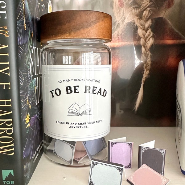 Mini to Be Read Jar - Etsy