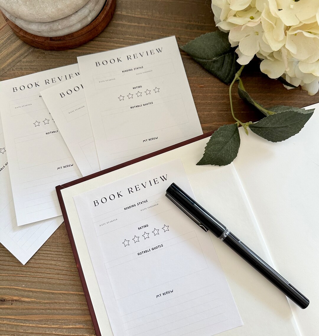 Book Review Labels Reader Gift to Be Read Reading Merch - Etsy