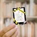 Easily Distracted by Cats & Books Glossy Book Sticker Cute Animal ...