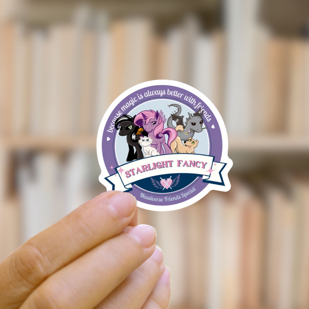 Starlight Fancy SJM Friends Small Book Sticker | Crescent City | Throne ...