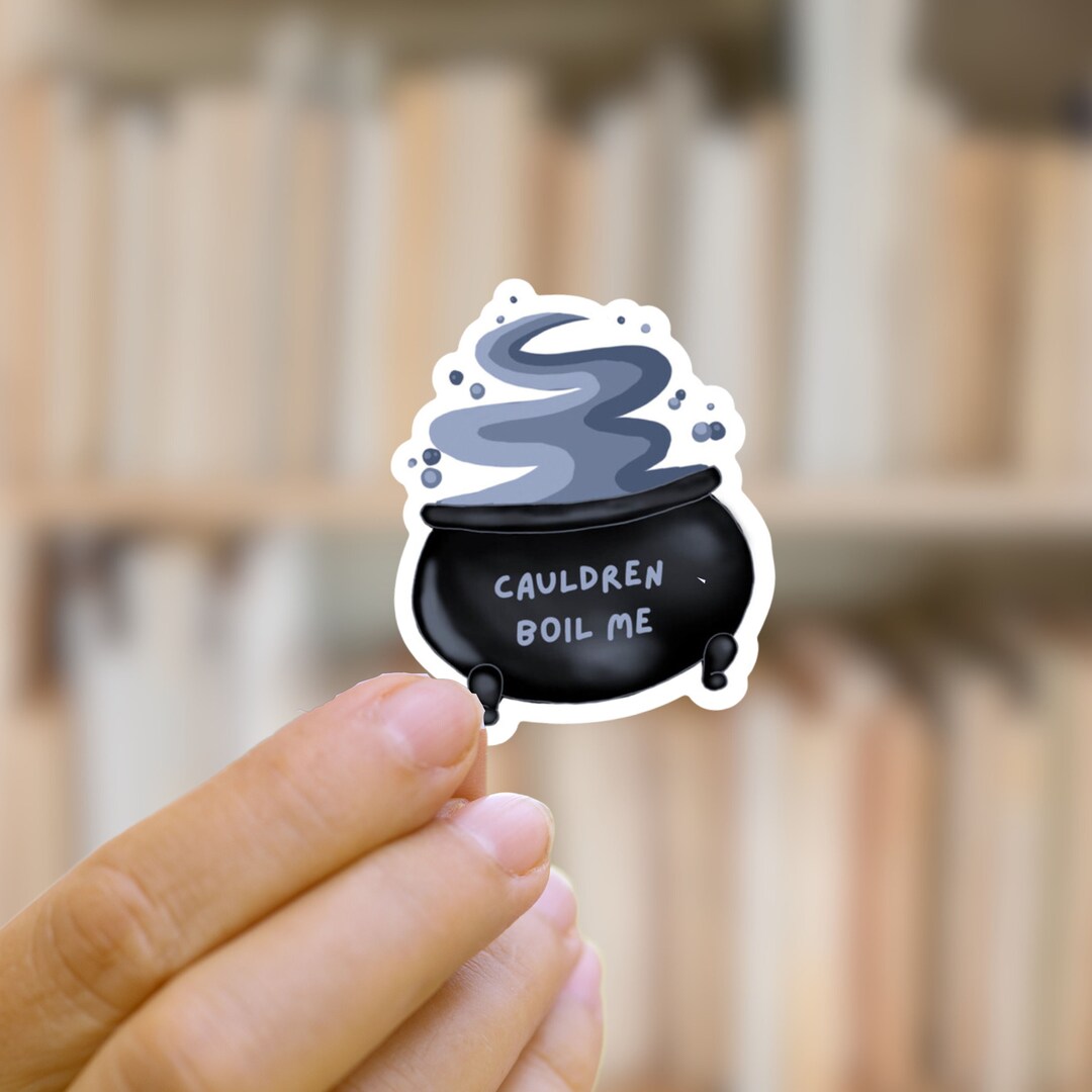 Cauldron Boil Me Sticker | Romantasy Reader | Reader Gift - Etsy