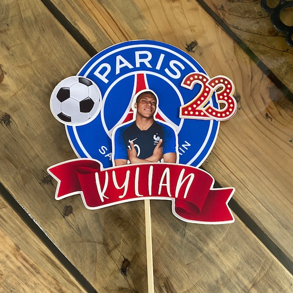 Psg Cake Topper - Etsy UK