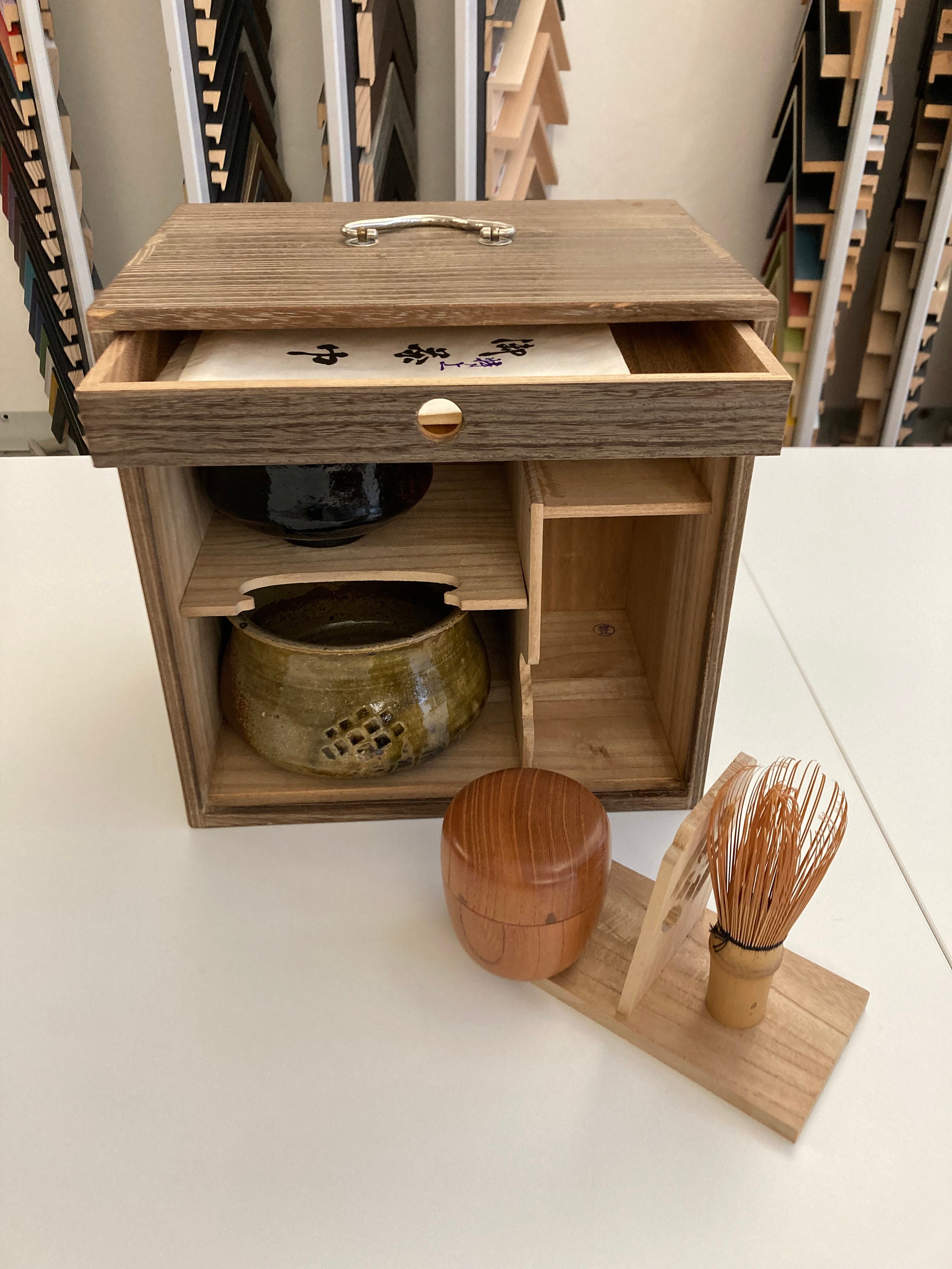Japanese Tea Box Complete With Bowls and Tea Caddy - Etsy