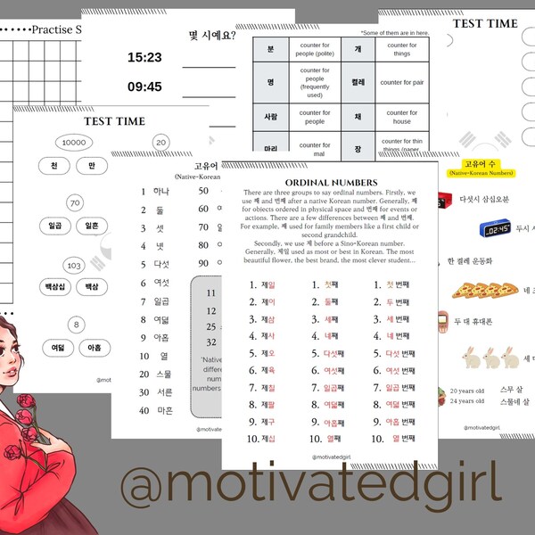 Korean Language Pack - Etsy