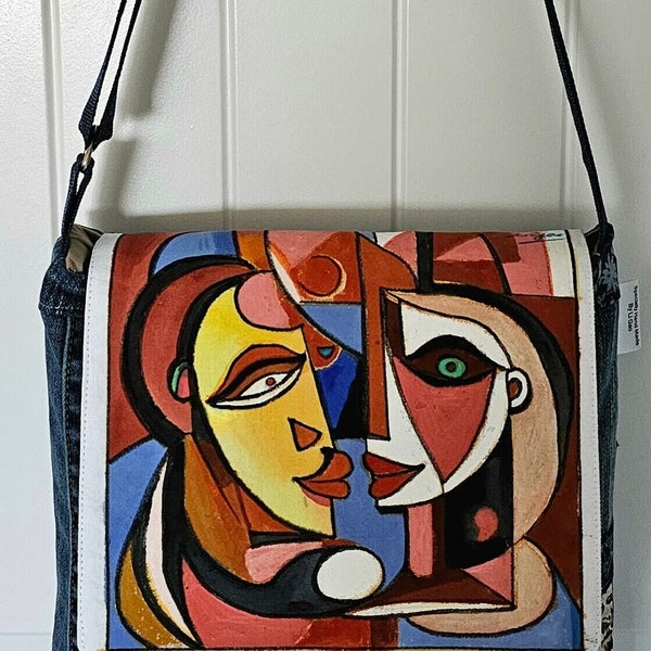 Hand Painted Handbag - Etsy