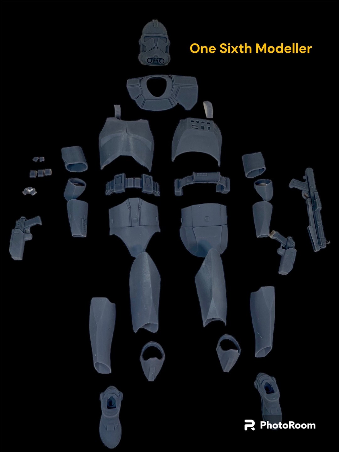 1/6 Scale Clone Commander Appo Kit - Etsy