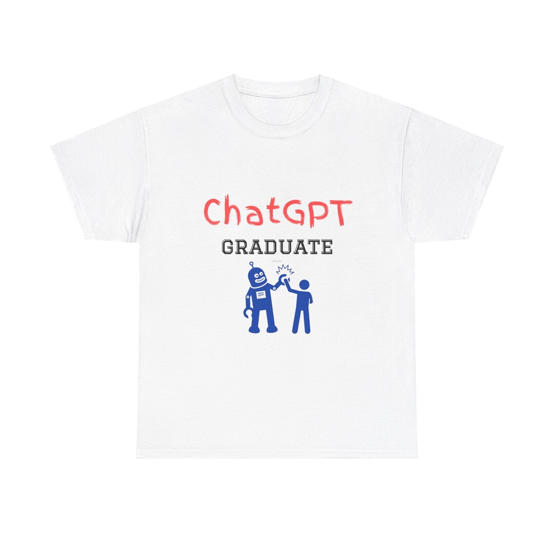 Chatgpt Graduate Heavy Cotton Tee - Etsy