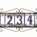 Talavera Numbers Rustic Hand Paint - Etsy
