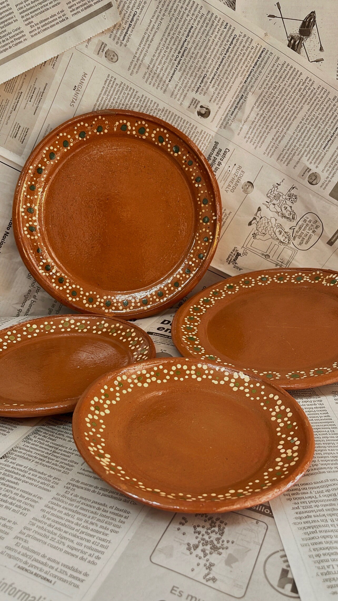 Big Clay Plate - Etsy