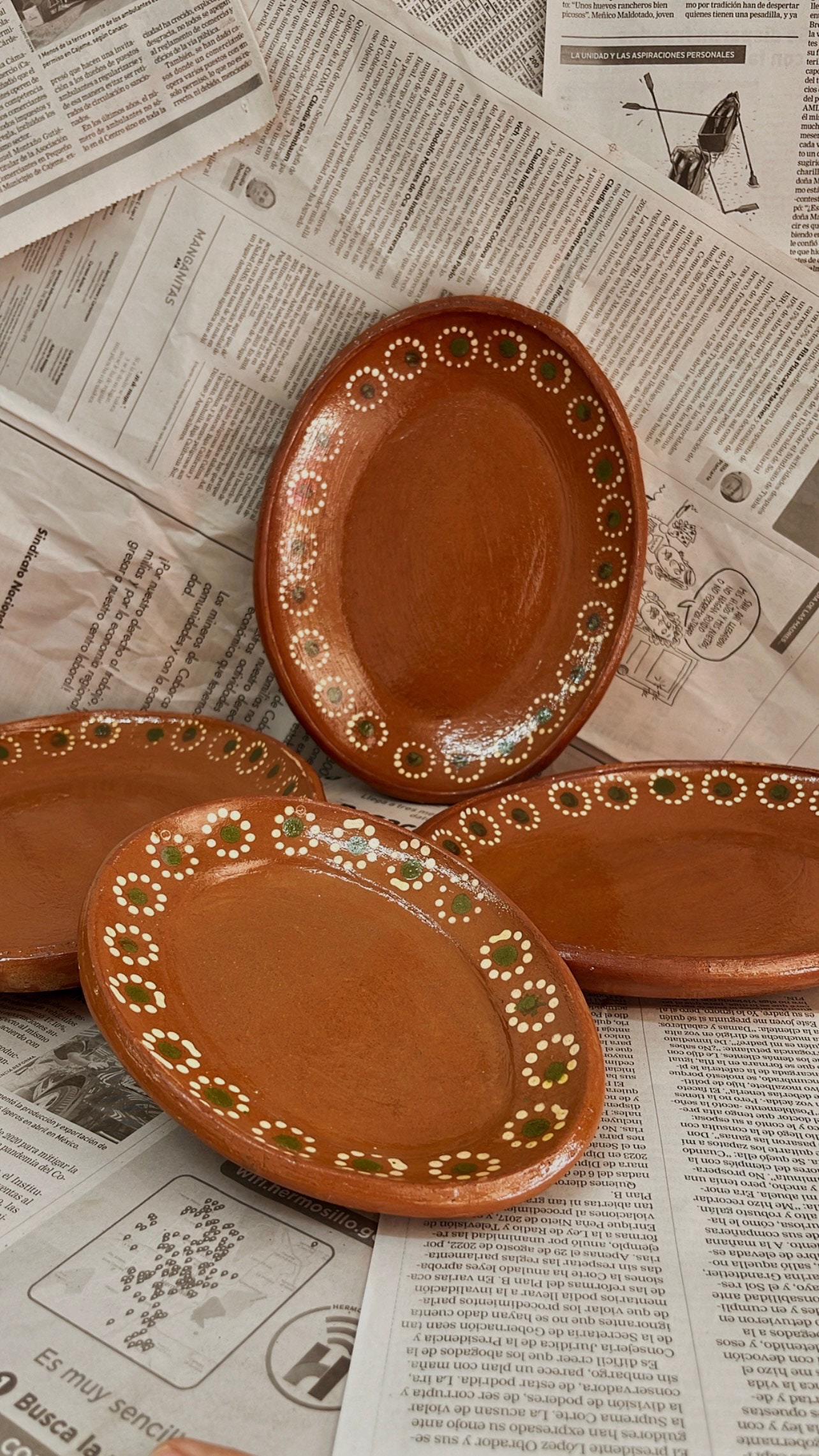 Big Clay Plate - Etsy