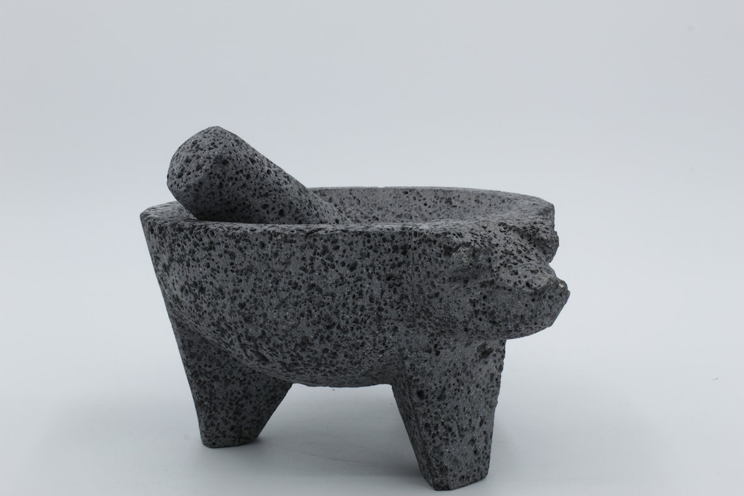 Molcajete #7 With Tejolote - Etsy