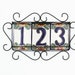 Talavera Numbers Rustic Hand Paint - Etsy