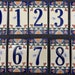 Talavera Numbers Rustic Hand Paint - Etsy
