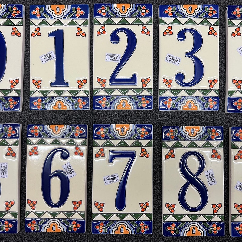 Mexican Table Numbers - Etsy