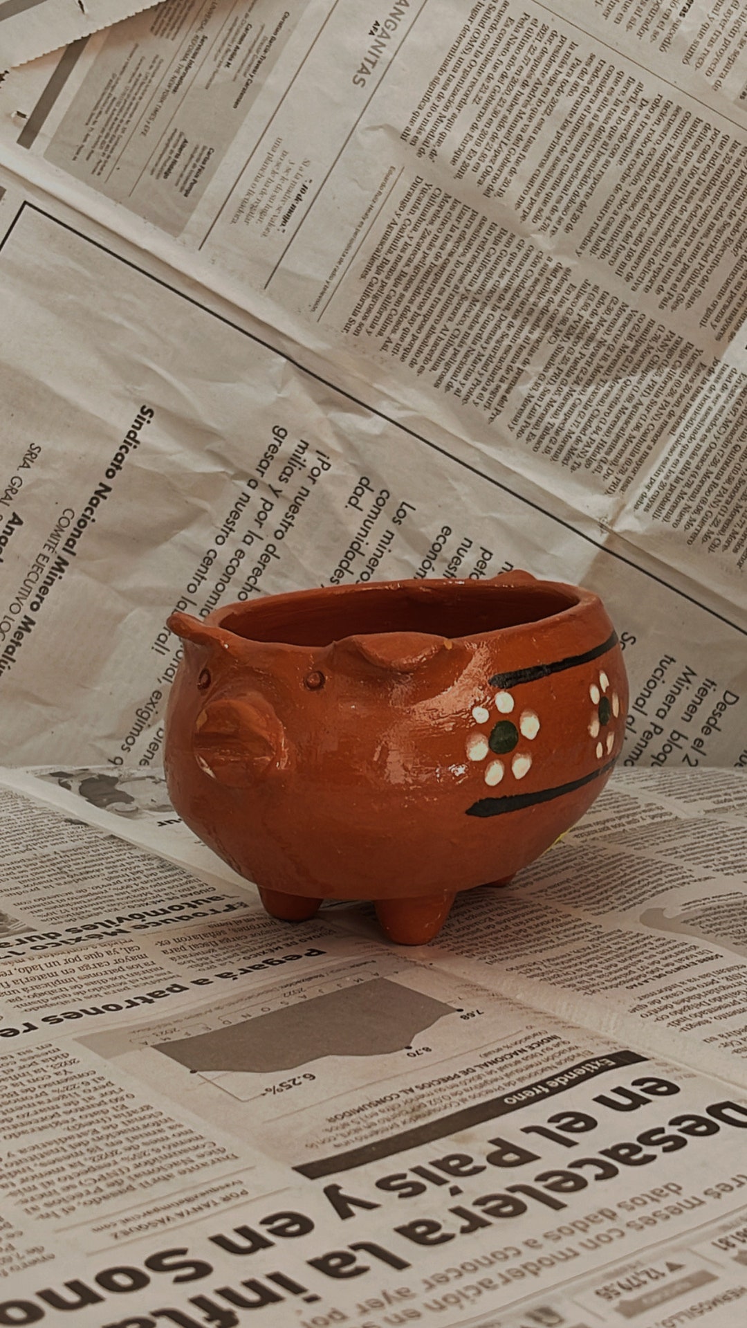 Salsera Pig Clay/ Salsera Cochi Barro - Etsy